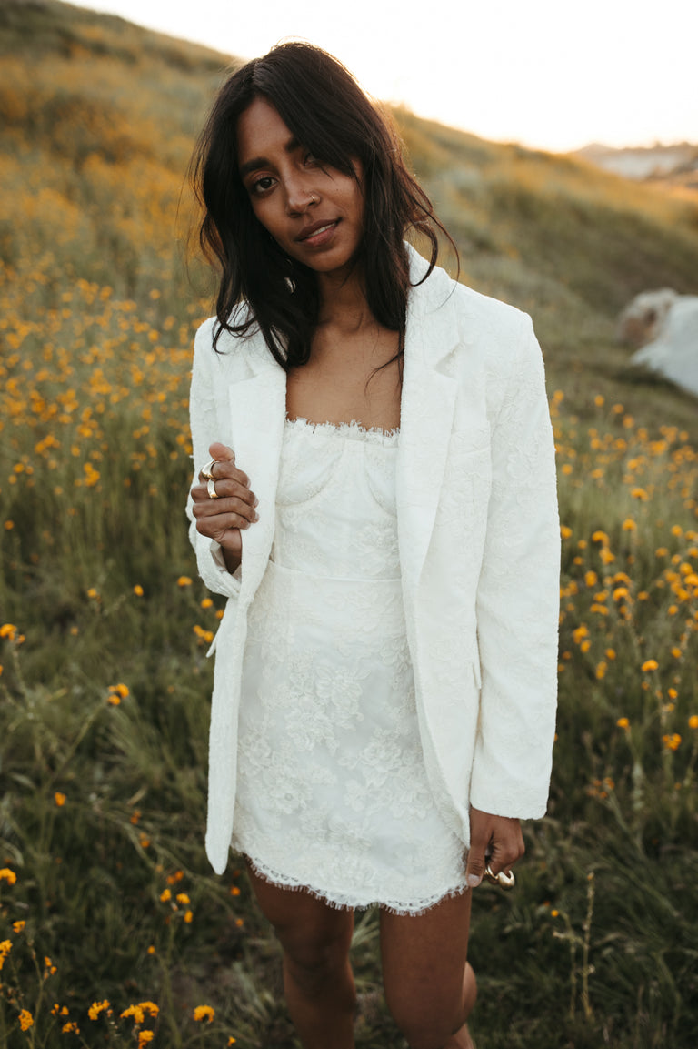 Josephine- Gold Bridal Wedding Suit – Daughters of Simone